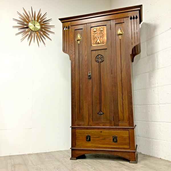Arts & Crafts Hall Robe Kitchen Larder In The Manner Of Liberty & Co ...