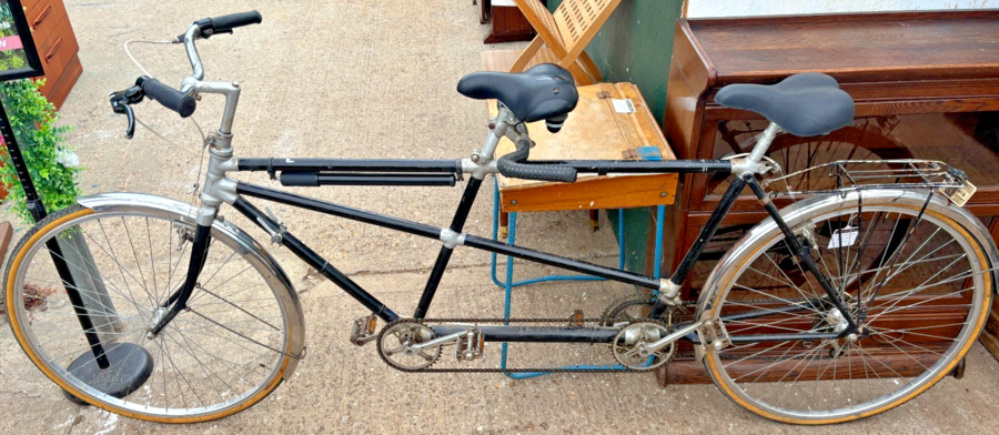 Vintage Classic Back Tandem Bicycle | Vinterior