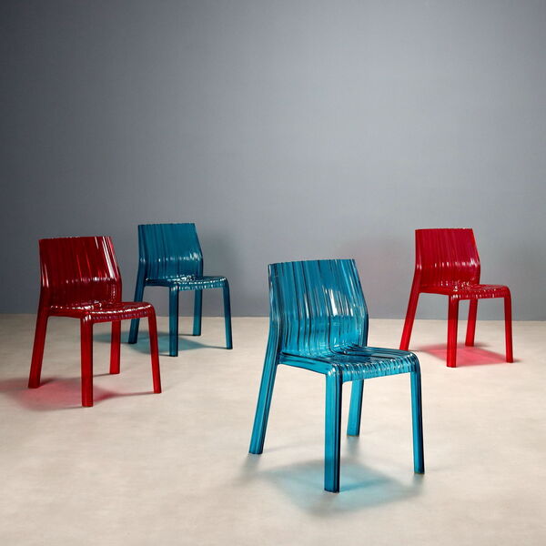 Kartell Frilly Chairs Vintage Design Patricia Urquiola Italy 2000s ...