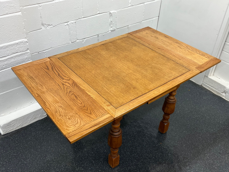 Antique Oak Extending Dining Table Rustic Farmhouse (Delivery Available ...