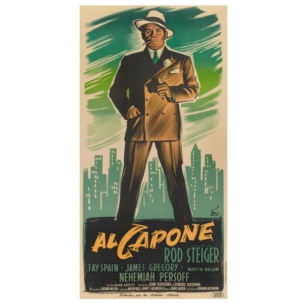"Al Capone," Movie Poster | Boris Grinsson | Vinterior