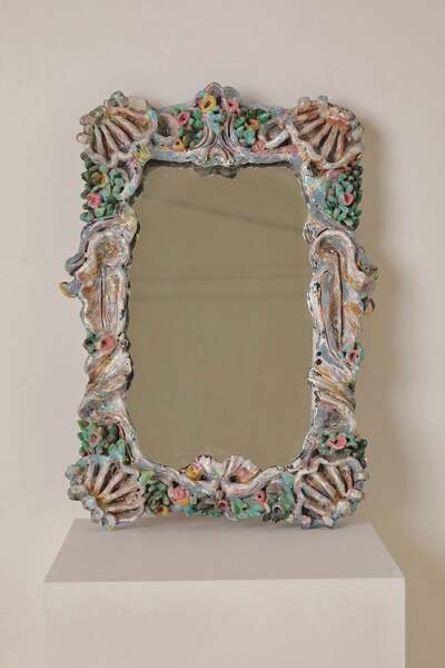 Under The Sea Mirror Attributed To Alice Colonieu | Vinterior
