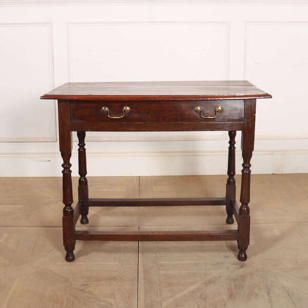 English Oak Lamp Table, 1700s, Antique | Vinterior