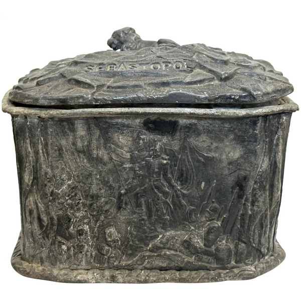 Early Victorian Small Lead Military Land Sea Victory Crimea War Tobacco ...