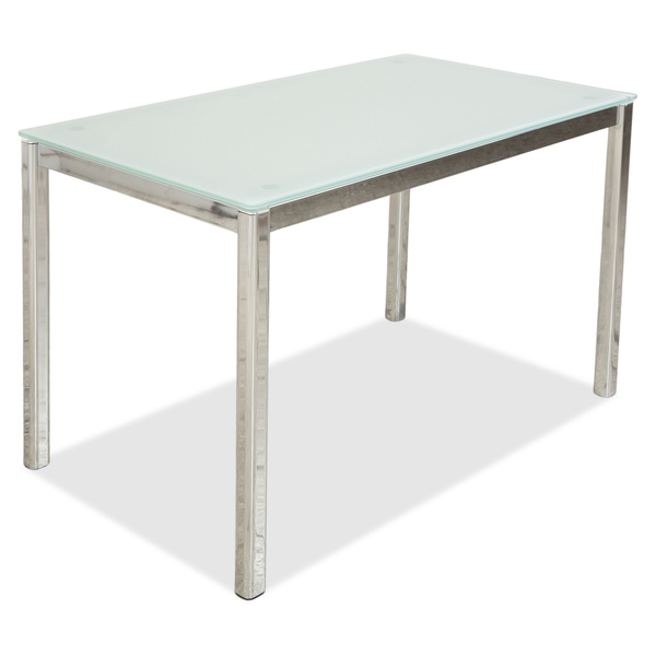 Calligaris Glass Dining Table Silver Dining Room 110 X 70 X 76 Cm ...