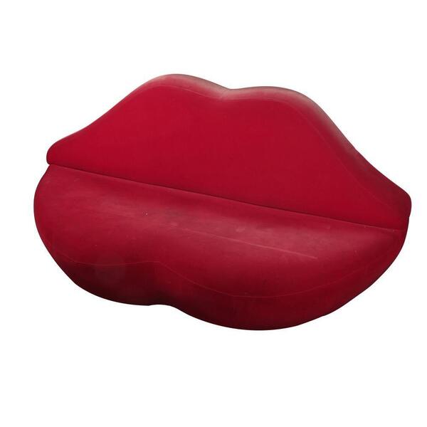Red Bocca Sofa Lips Couch After Salvador Dali Studio 65 | Vinterior