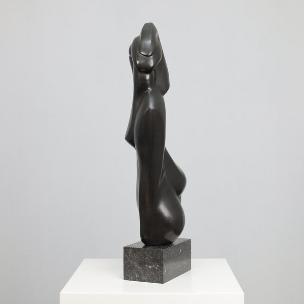 Bronze Woman Figure Sculpture By Francine Govers, Netherlands, 1990s ...