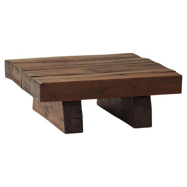 Wabi Sabi French Oak Coffee Table, 1950s | Vinterior