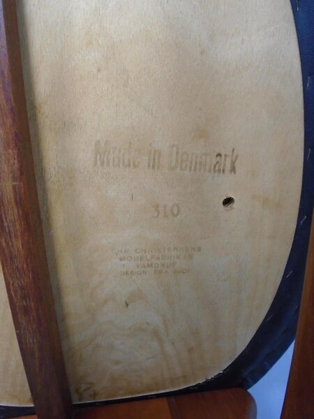 Teak Model 310 Dining Chairs By Erik Buch For Chr. Christensen, Denmark ...