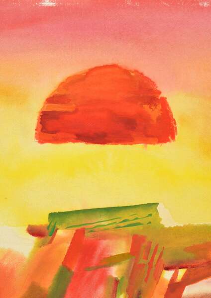 Malda Muizulechanged World. Paper, Watercolor, 60x80 Cm1980 | Vinterior