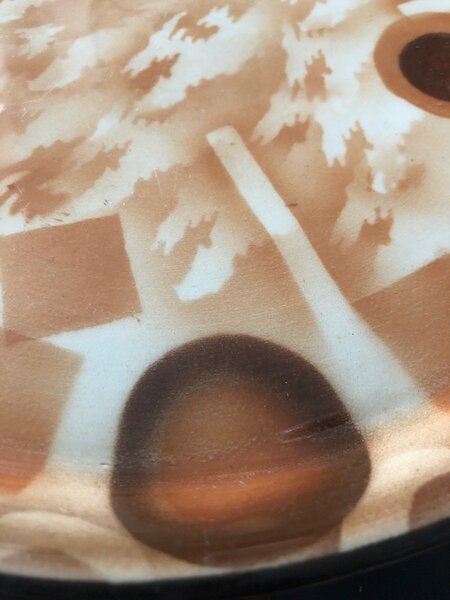 Art Deco Plate From Ditmar Urbach | Ditmar Urbach | Vinterior