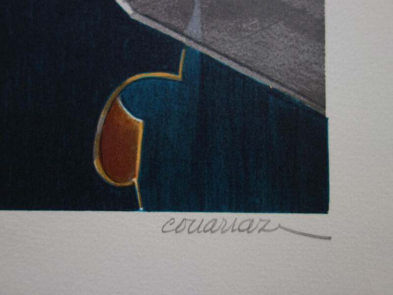 Pierre Jean Couarrazejazz Swing Original Handsigned Lithograph | Vinterior