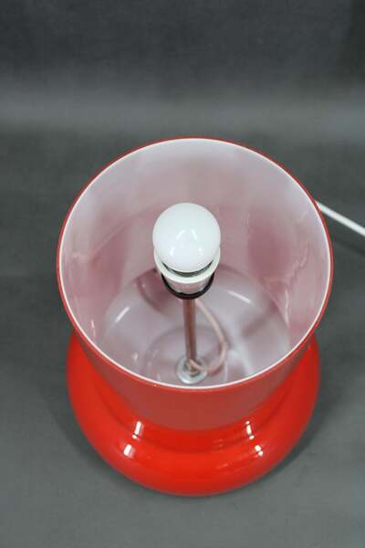 Opaline Glass Mushroom Table Lamp, Space Age, Czechoslovakia, 1970s ...