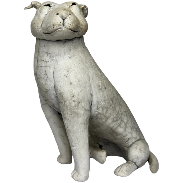 Original Raku Inspired 20th Century Studio Pottery American Pitbull ...