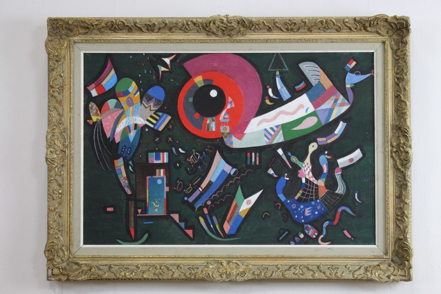 Alexander Pichugin Oil Painting After Kandinsky 1991 | Vinterior