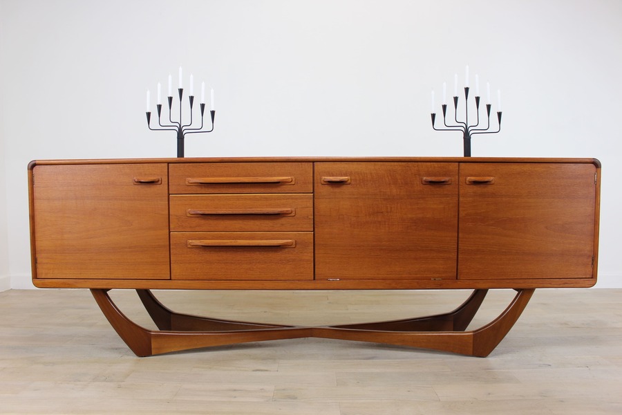 Pair Of 1960’s Metal Candelabra By Gunnar Ander For Ystad Metall ...