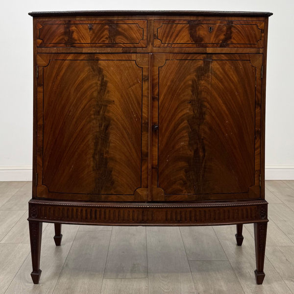 Antique 18th Century Georgian Cupboard In Mahogany ( Af 5821 ) | Vinterior