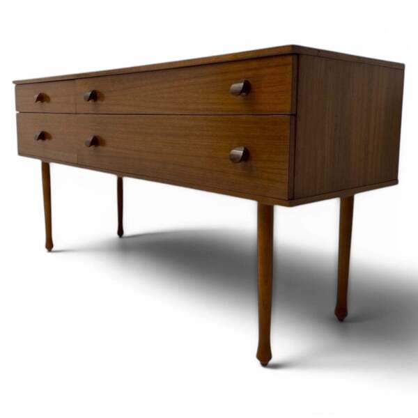 Midcentury Avalon Sideboard Drawers Compact | Avalon | Vinterior