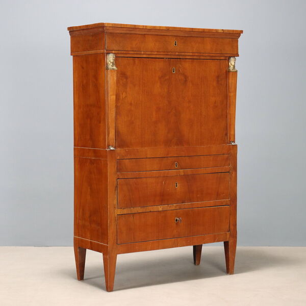 Antique Empire Secrétaire Walnut Italy XIX Century | Vinterior