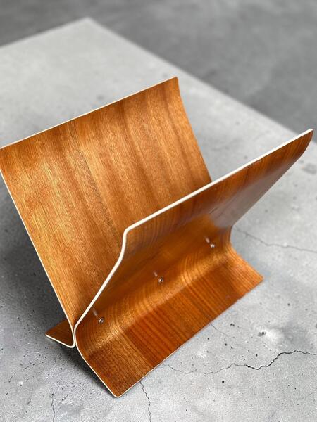 Bentwood Magazine Rack, Paul Rowan For Umbra, 1980 | Vinterior