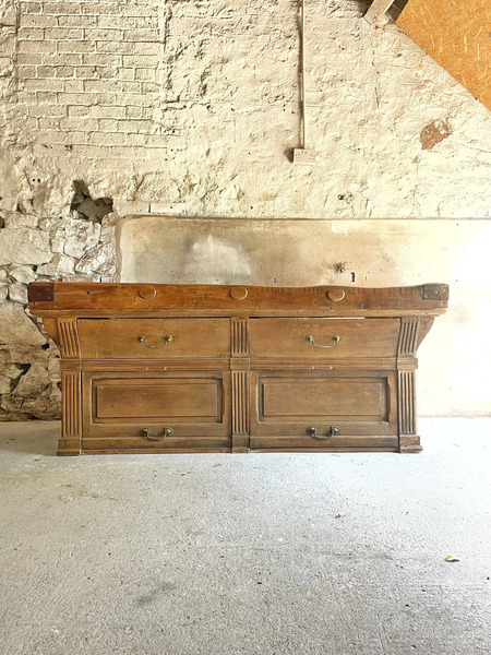French Butchers Block, 1900s | Vinterior