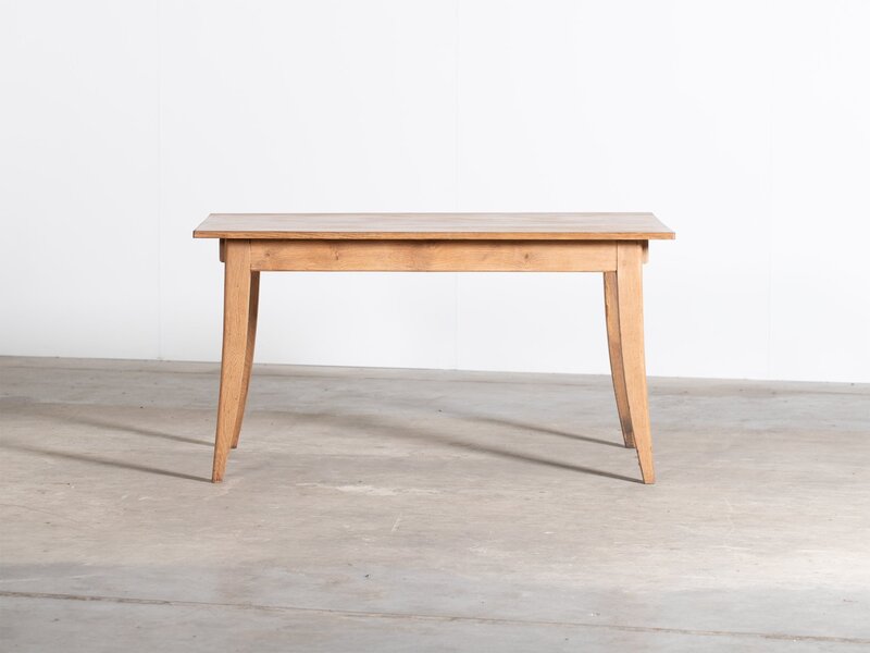 French Extending Oak Dining Table | Vinterior
