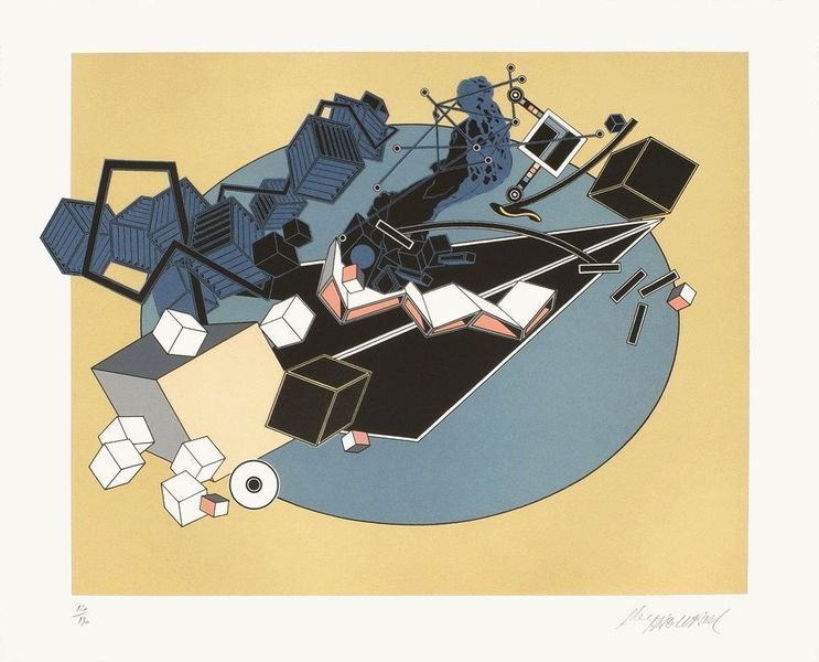 Le Yaouanc AlainLithographyComposition I Photograph | Vinterior