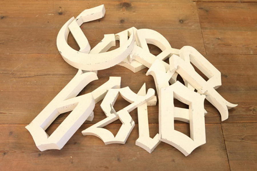 Ser Of Metal Letters | Vinterior