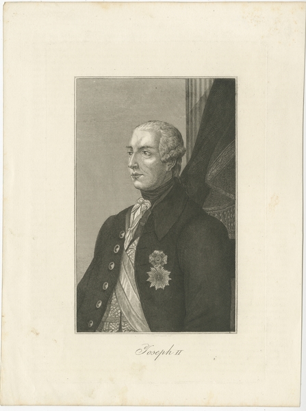 Wall Art | Antique Portrait Of Joseph II (C.1880) | Vinterior