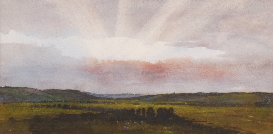 Pre Raphaelite Watercolour | Ercol | Vinterior