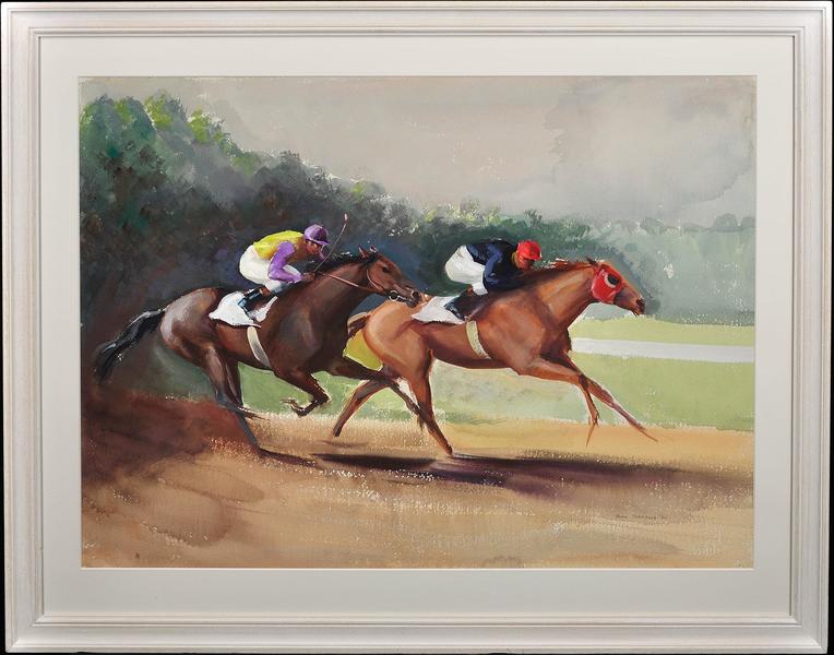 John Rattenbury Skeaping 1901 To 1990. English. A Tight Finish, 1970 ...