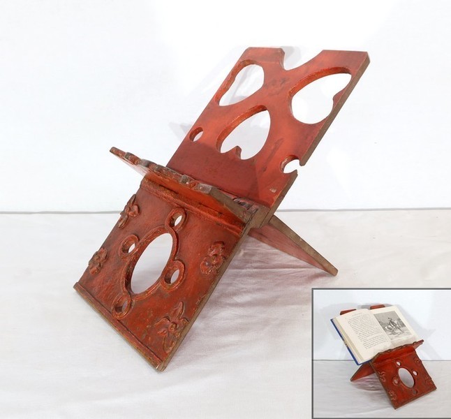 Small Desk Lectern In Walnut, 1900s | Vinterior
