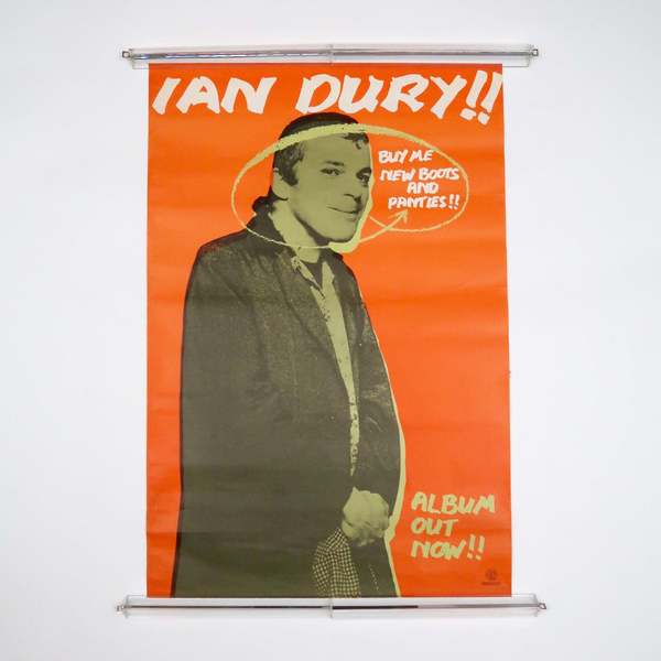 Original Ian Dury And The Blockheads 1977 Promo Poster. | Vinterior