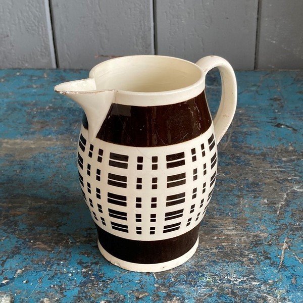 Antique Mochaware Jug, 1800s | Vinterior