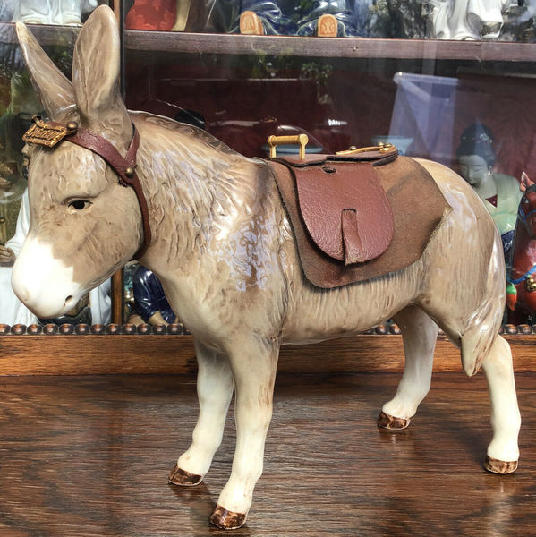 Vintage Rare Sylvac 1950’s Ceramic Neddy The Seaside Donkey With Saddle ...