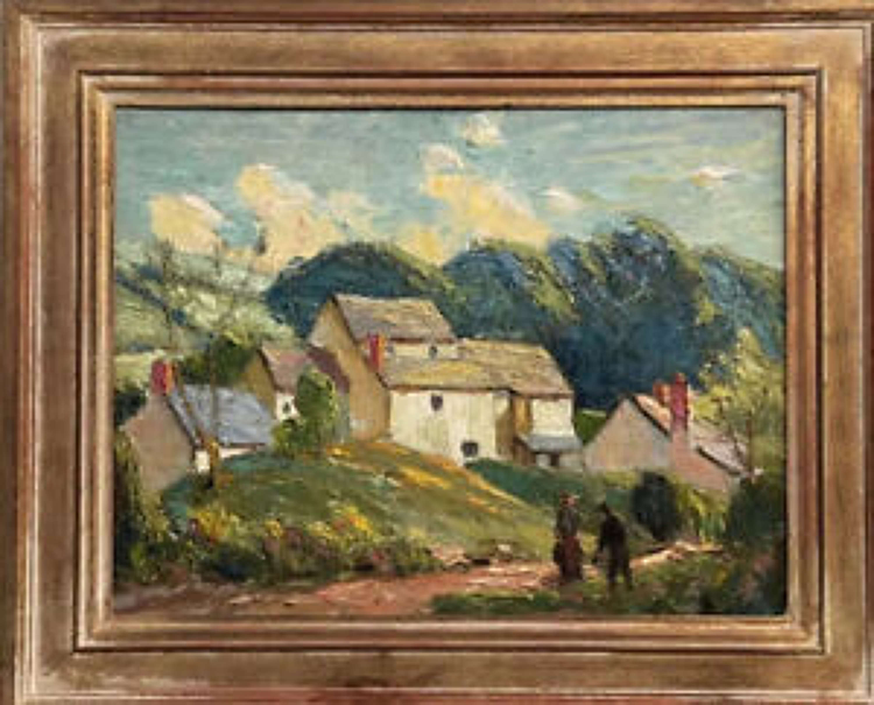 Original Oil Painting On Board George Grainger Smith 1892 /1961 | Vinterior