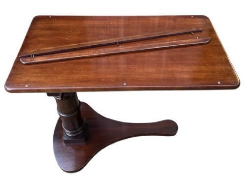 Edwardian Mahogany Adjustable Reading Table | Vinterior