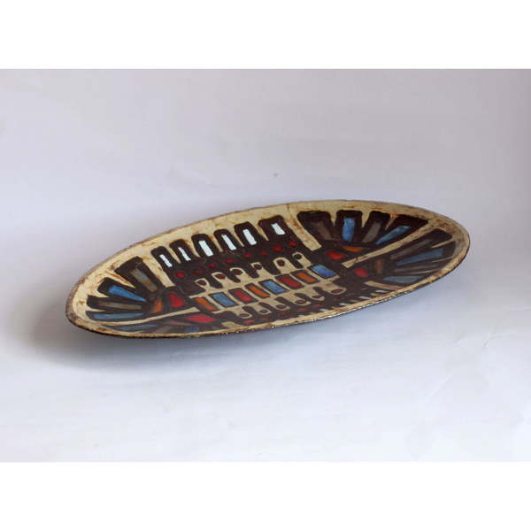 Perignem Ceramic Centrepiece Plate 1960s | Vinterior