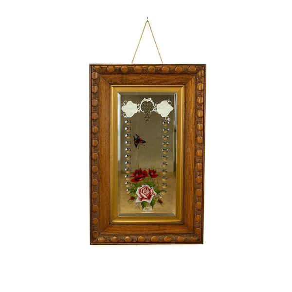 Pair Of Edwardian Antique Painted Mirrors Or Gypsy Style Mirrors ...