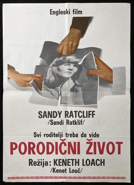 Original Movie Poster Family Life 1971 Ken Loach David Mercer Sandy ...