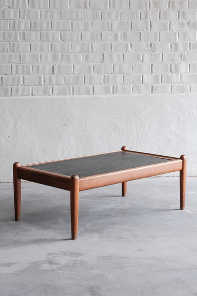 Stone And Wood Coffee Table | Vinterior