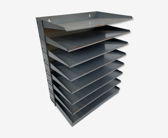 Letter Tray 8 Compartments 60s Design | Vinterior
