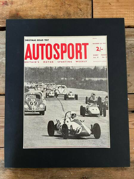 Vw Beetle Vintage Autosport Print 1963 Formula Vee | Vinterior