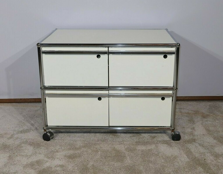 Cabinet On Wheels, Usm Haller Module – 1960 | Vinterior